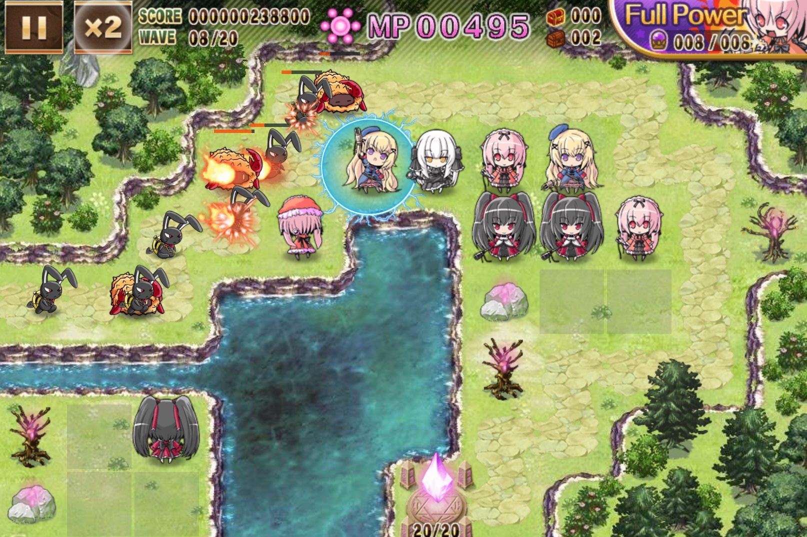 Defense Witches - Anime-App und TowerDefense für Android und iOS